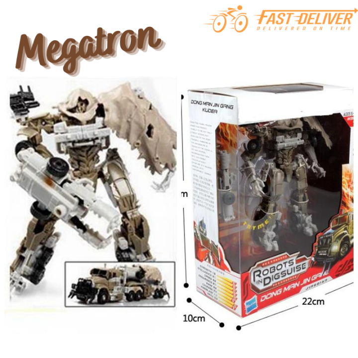 MEGATRON Transformation Toys 18.5cm Robot Car Action Figure Collection ...