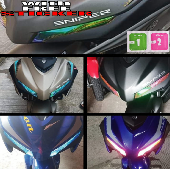 YAMAHA SNIPER 155 VVA KILAY TINT 3M ADHESIVE (PAIR) | Lazada PH