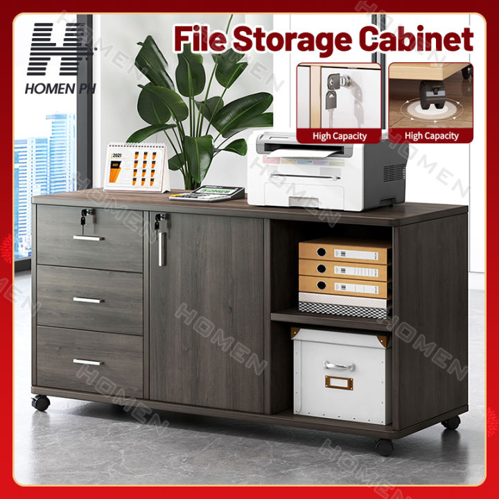 File Cabinet Office Cabinet with Lock Storage Cabinet Drawer Filling ...