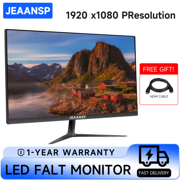 JEAANSP Full HD LED Gaming IPS Monitor no border 22inch/25inch 75Hz ...