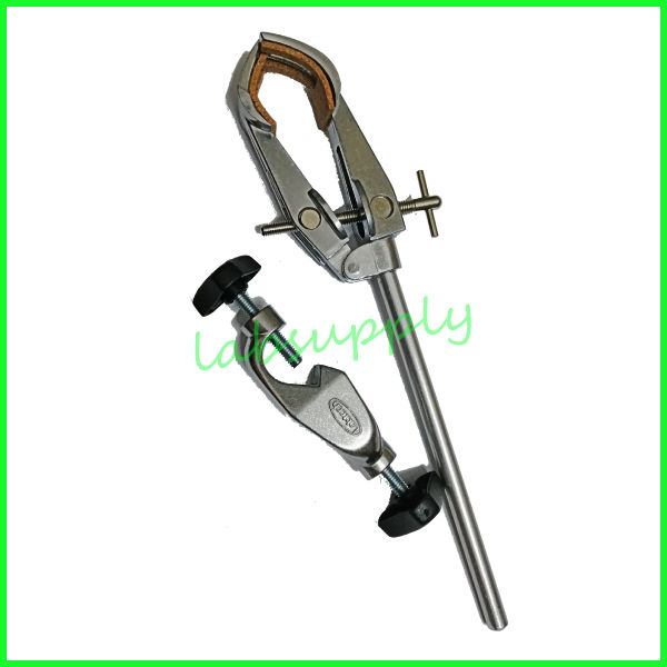 Retort Clamp with Boss Head, Aluminum Alloy, Heavy Duty, Laboratory ...