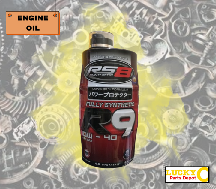 ENGINE OIL R9 1L 10W 40 (MA1) | RS8 | COMMON | Lazada PH
