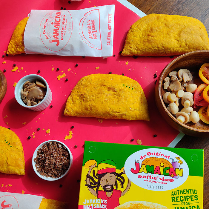 Jamaican Pattie Cooked Beefy Mushroom Box of 5 | Lazada PH