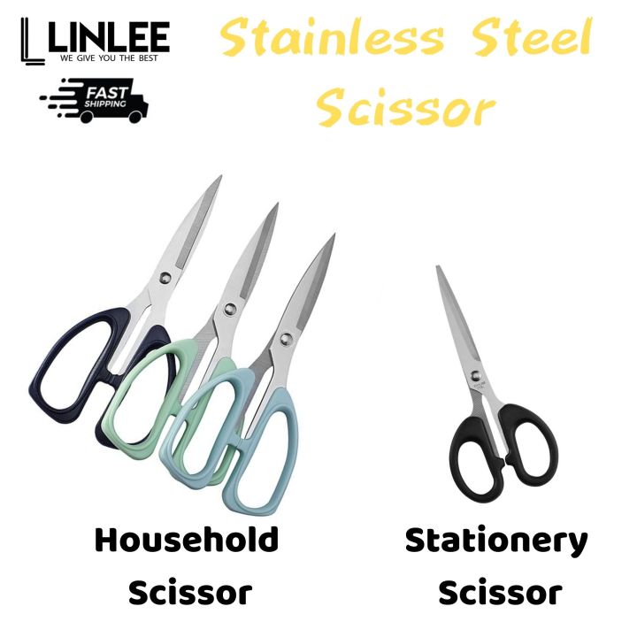 [Malaysia Ready Stock] Stainless Steel Scissor / Strong Scissor | Lazada