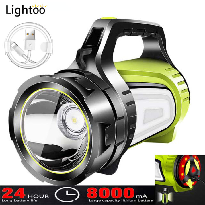 High Power searchlight rechargeable waterproof heavy duty led ...