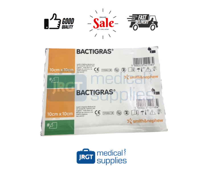 Bactigras Dressing 10 x 10 (Smith & Nephew) (1pc) | Lazada PH