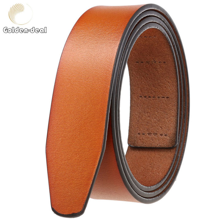 Belt Strap For Men Man New Fashion Men Belt Strap 3.5CM Men's Cow ...