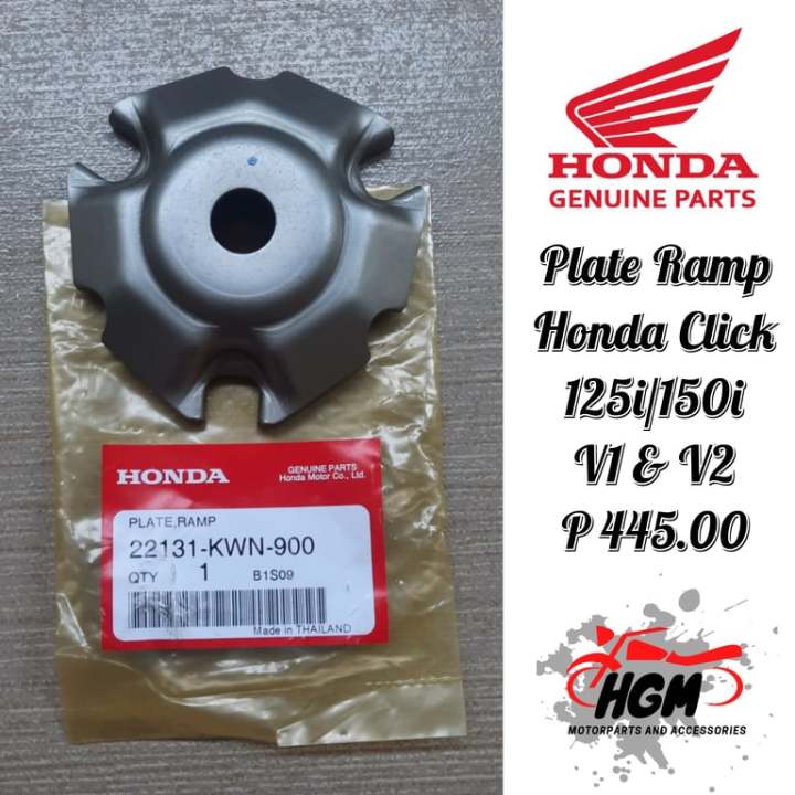PLATE RAMP HONDA CLICK 125i/150i (V1 & V2), ADV 150, PCX 150 (22131-KWN ...