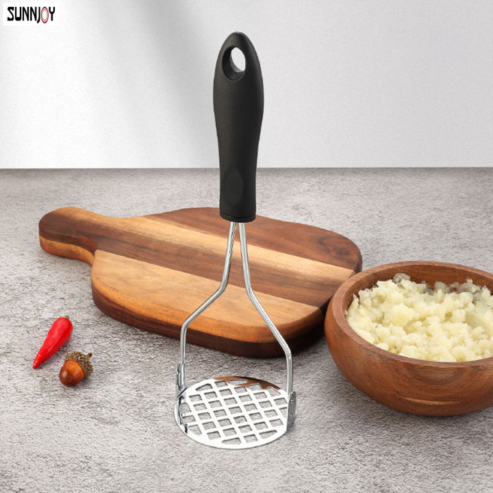 Stainless Steel Potato Smasher Heavy Duty Potato Ricer Handheld Potato ...