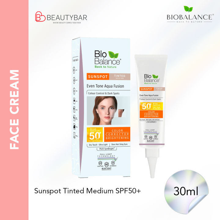 BioBalance Sunspot Tinted Medium SPF50+ 40ml - (Beauty Bar) (Skincare ...