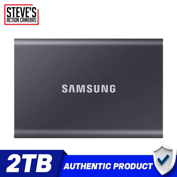 Samsung T7 2TB Portable External SSD USB 3.2 Solid State Drive MU ...