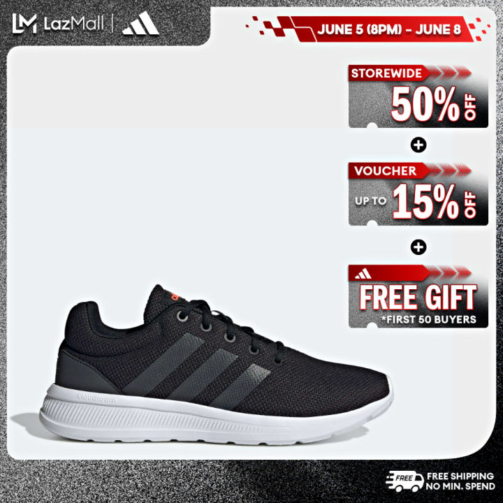 adidas Running Lite Racer CLN 2.0 Shoes Men Black GZ2813 | Lazada PH
