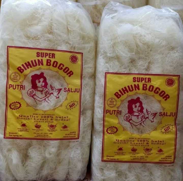 1 BALL BIHUN PUTRI SALJU BOGOR ASLI / 1 KG BIHUN CAP PUTRI SALJU BIHUN ...