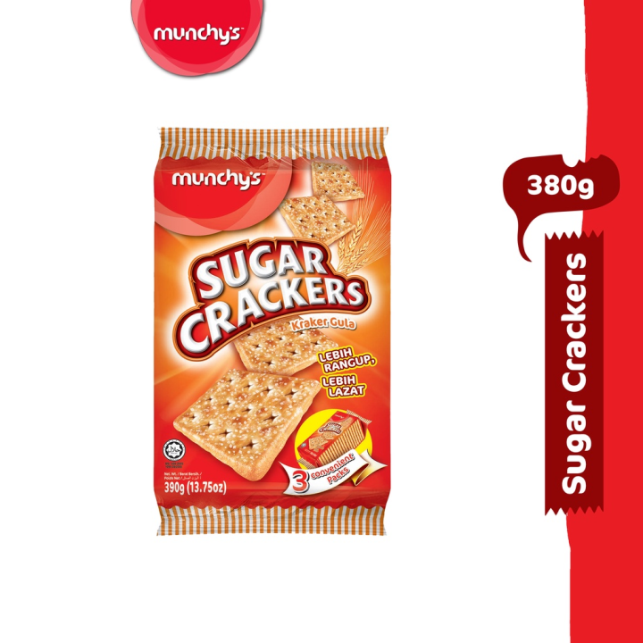 Munchy's Sugar Crackers Kraker Gula 380gr Murah | Lazada Indonesia
