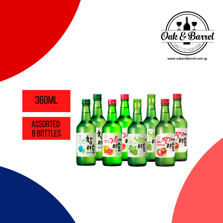 [Bundle of 8] Chamisul Jinro Soju Assorted Bundle 360ml | Lazada Singapore