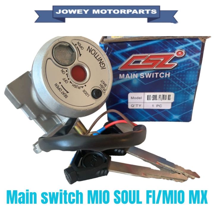 CSL IGNITION MAIN SWITCH MIO SOUL FI/MIO MX JAPAN QUALITY | Lazada PH