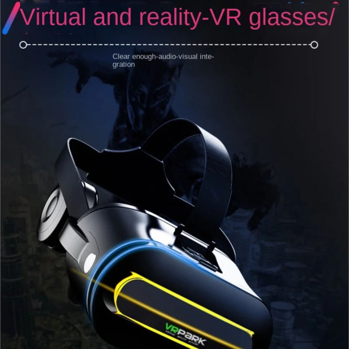 ใหม่ VRPARK แว่นตา All-In-One VR ไร้สายความละเอียดสูงภาพยนตร์อัจฉริยะ ...