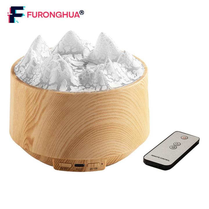 Remote Controlled Humidifier Featuring Atmospheric Flame Effect for ...