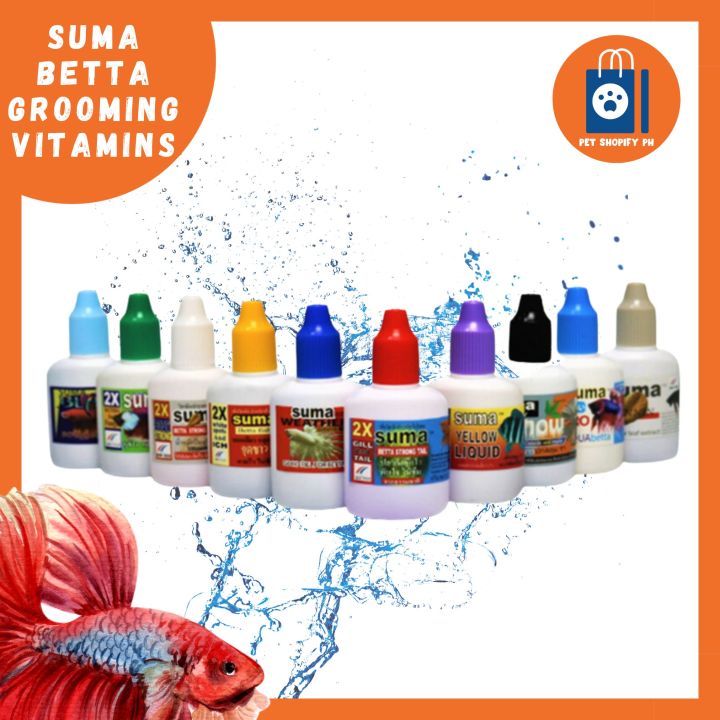 SUMA Betta Thailand Grooming Vitamin and Medicine 12mL | Lazada PH