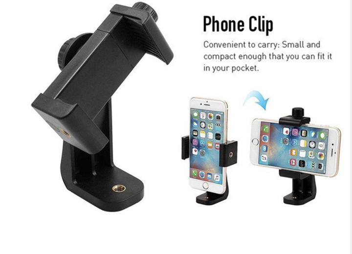 Universal Smartphone Tripod Adapter Cell Phone Holder Mount For Tripod ...