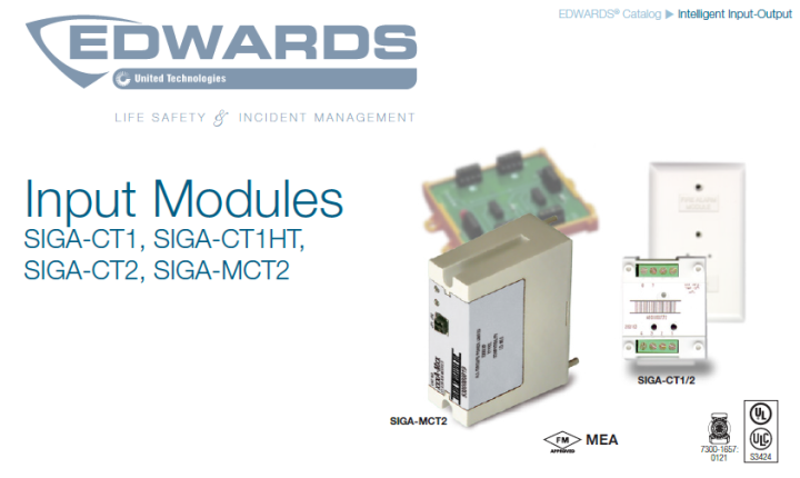 Edwards EST SIGA-CT1 Input Module | Lazada