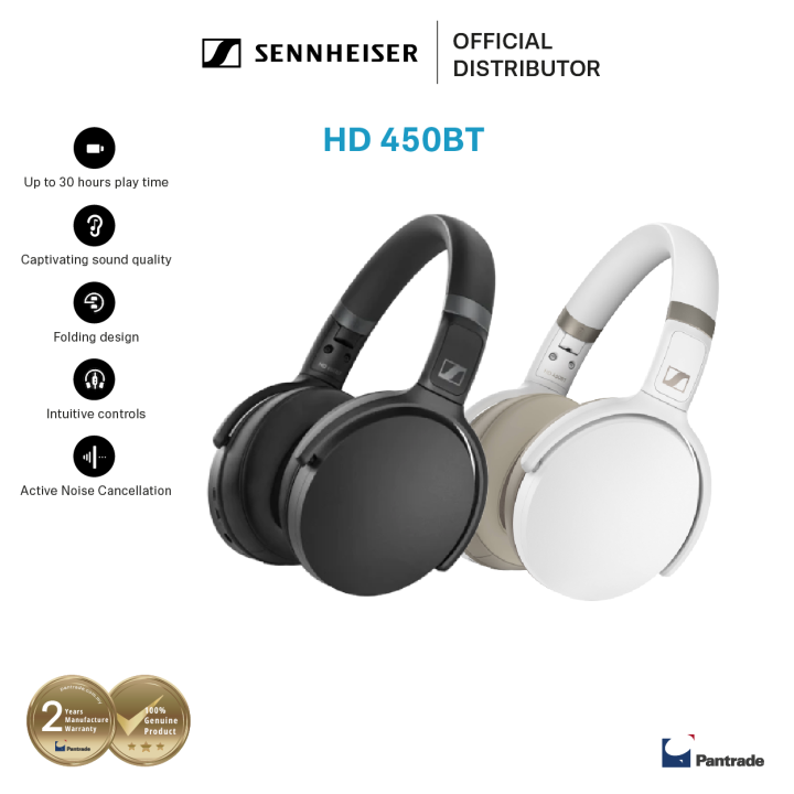 Sennheiser HD 450BT Wireless Headphones | Lazada