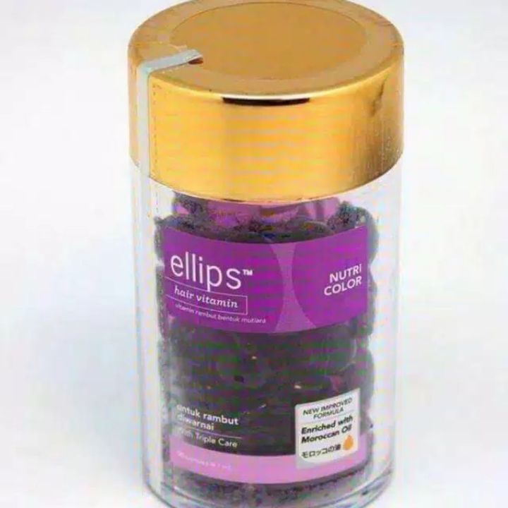 ellips hair vitamin 50pcs/ungu | Lazada Indonesia
