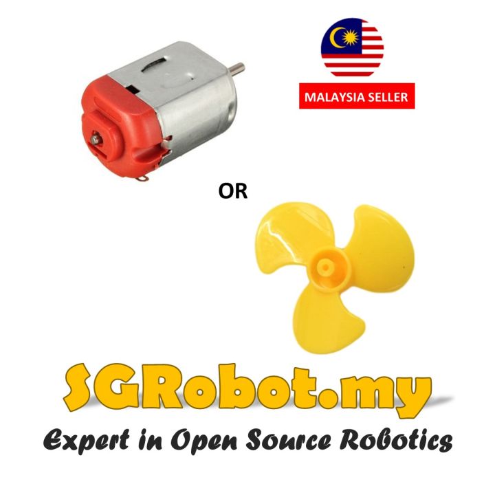 Arduino Robot 130 Mini DC Motor 3V / Propeller | Lazada