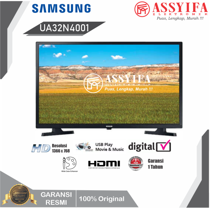 LED TV SAMSUNG 32 INCH UA32N4001 | UA32T4003 | UA324001 DIGITAL ...
