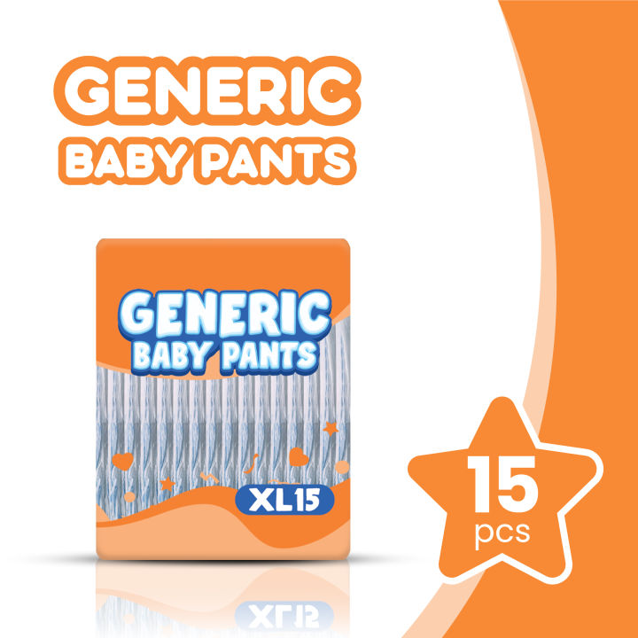 Generic Baby diaper pants XL 15s | Lazada PH