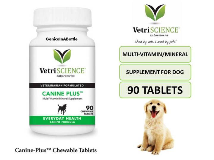 VetriScience Laboratories - Canine Plus Multivitamin & Mineral 90 ...