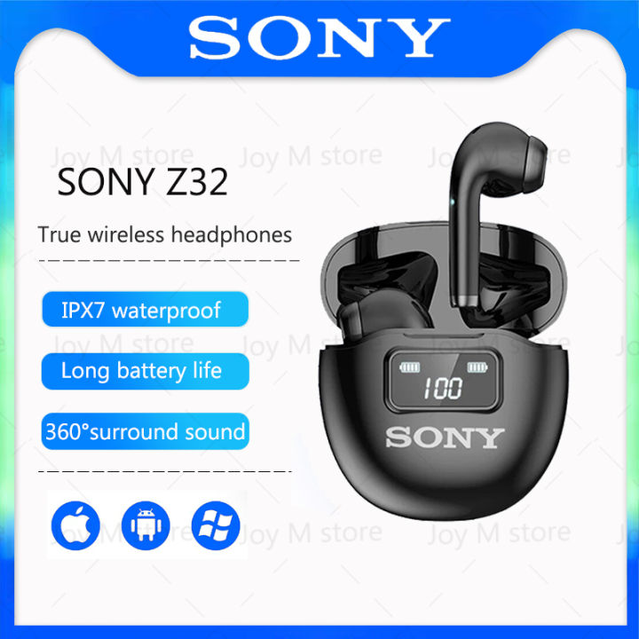 Z32 Wireless Headset Bluetooth V5.0 In-ear Earbuds Sports Bluetooth ...