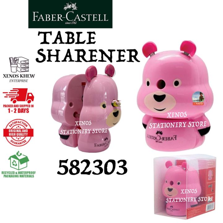 FABER CASTELL TABLE SHARPENER BEAR 582303 / FABER-CASTELL TABLE SHARPENER BEAR 582303 (READY ...