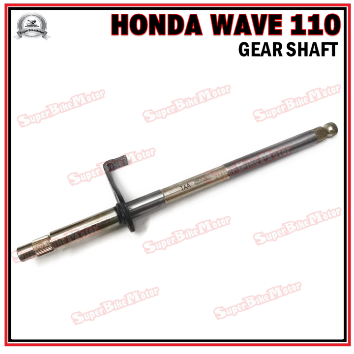 HONDA W110 / WAVE 110 - Gear Shaft / Shift Shaft / Spindle Comp - TAA ...