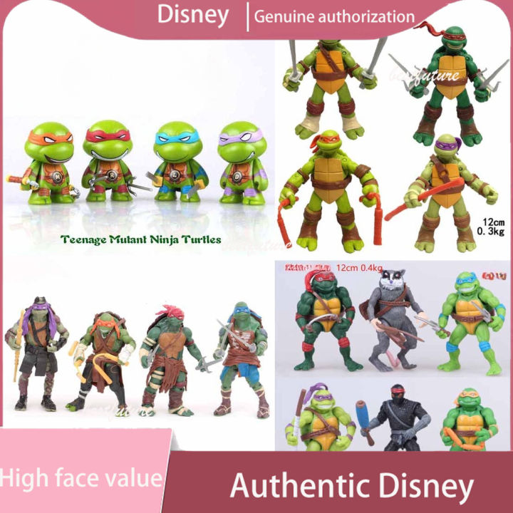 Tmnt Action Figure Teenage Mutant Ninja Turtles Mini Figures Model Toys ...