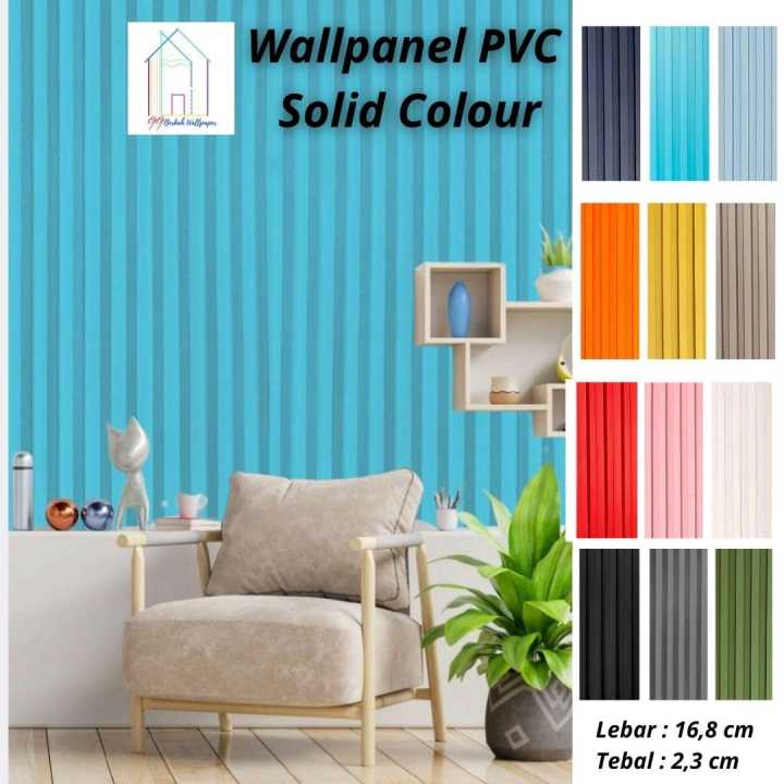 YOURA WALLPANEL WPC || PVC SOLID COLOR SERIES 2.9M || WALLPANEL WARNA ...