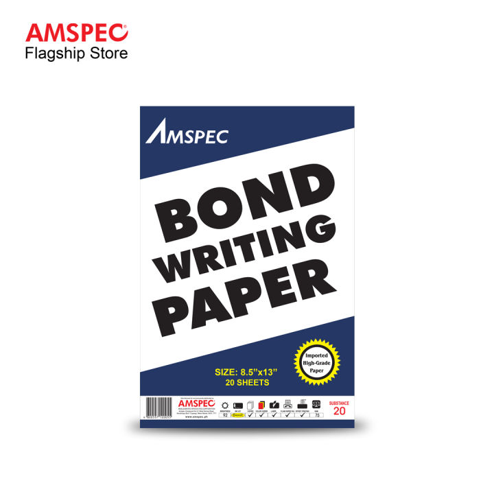 AMSPEC Bond Paper Long | Lazada PH