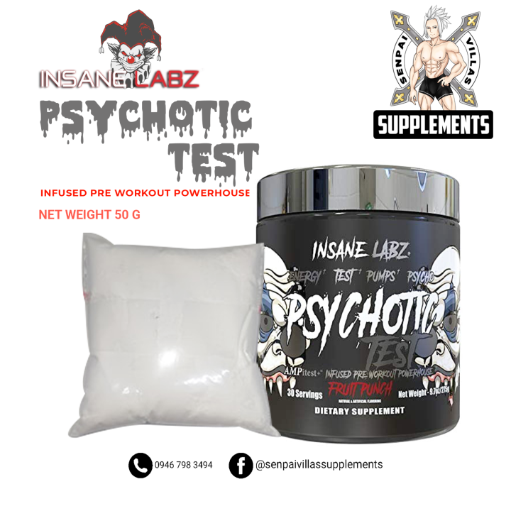 INSANE LABZ PSYCHOTIC TEST 50 GRAMS | Lazada PH