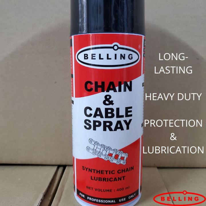 Belling Deep Heavy-Duty Chain and Cable Spray Lubricant | Lazada