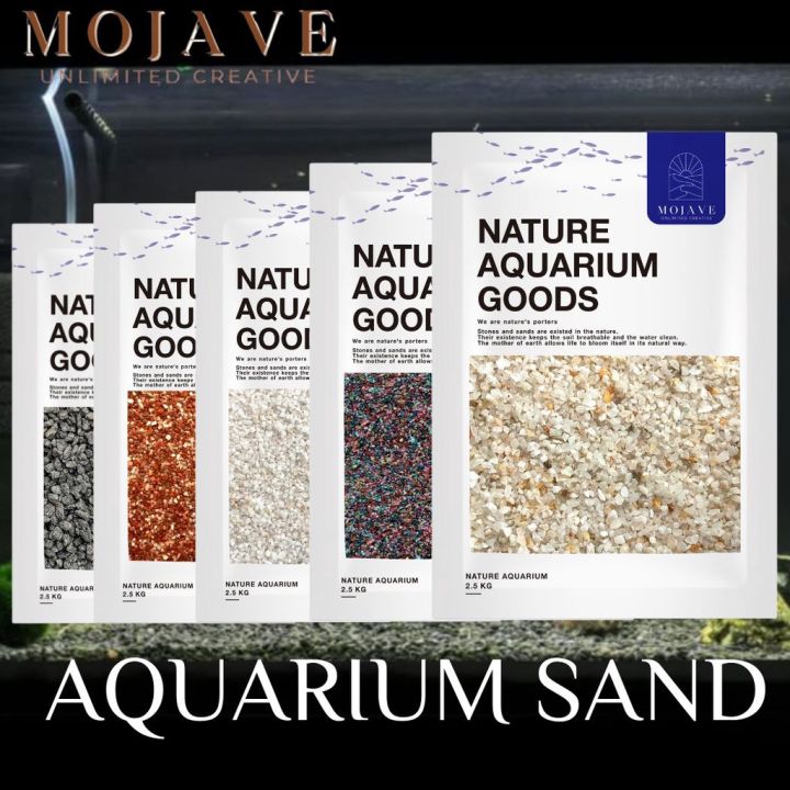 MOJAVE Substrate aquarium Sand Pasir Akuarium ikan Aquarium Fish Tank ...