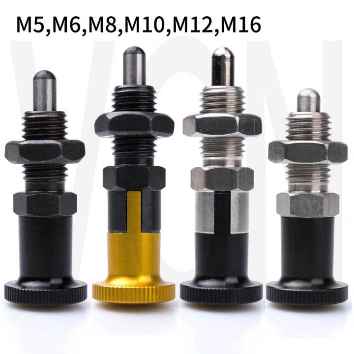 NEW! Index Plungers, Index Bolts, Aluminum Knob,With Nut. Fine Thread ...