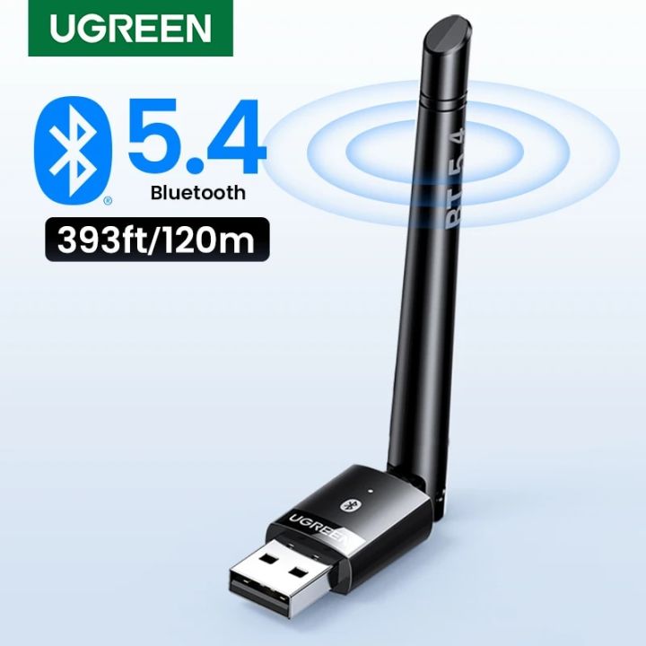 UGREEN USB Adapter 120M Dongle for PC Wireless Mouse Keyboard Music ...