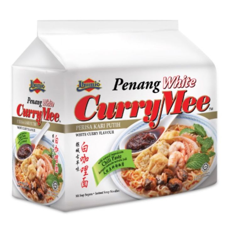 Ibumie Penang White Curry Mee (105g*4's) | Lazada