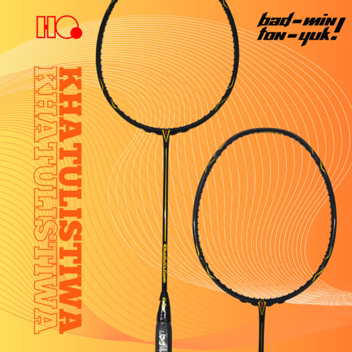 HIQUA KHATULISTIWA 30 LBS RAKET BADMINTON ORIGINAL | Lazada Indonesia