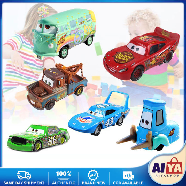 ★Same Day Shipping★ Cars Lightning McQueen Mater Fillmore Chino King ...