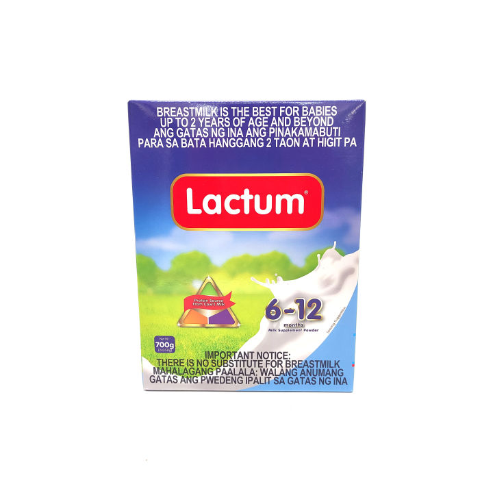 Lactum 6-12 Months Old 700g Milk Supplement Powder | Lazada PH