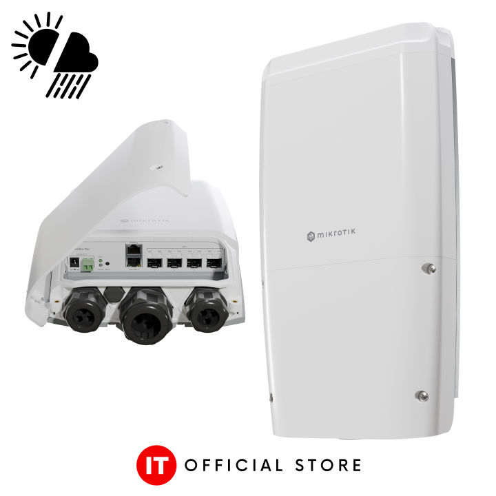 MikroTik FiberBox Plus - CRS305-1G-4S+OUT - Dual core Outdoor 10G SFP ...