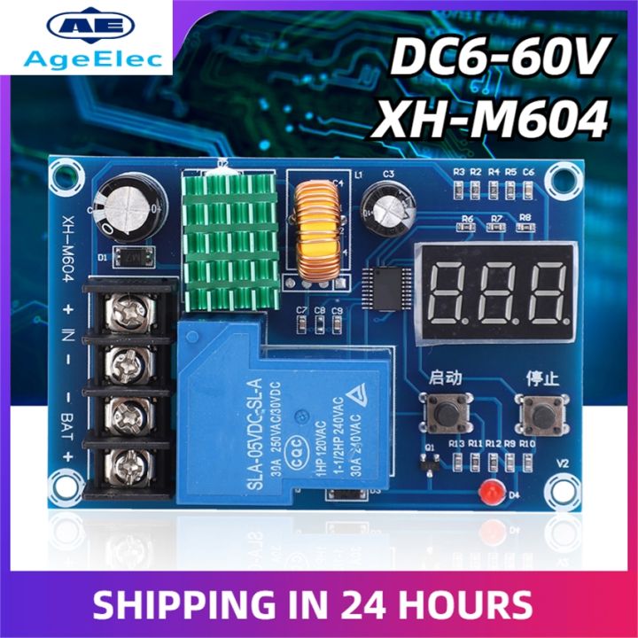 Age Elec XH-M604 Battery Charge Control Module Protection Switch ...