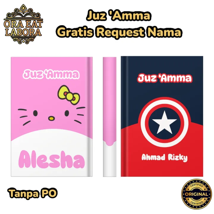 [Variasi Juz Amma] - Juz Amma Tajwid Warna 7 in 1 Gratis Custom Free ...