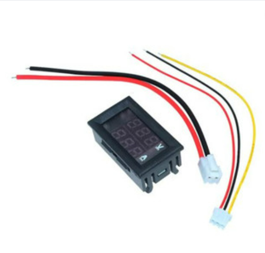 Voltmeter Ammeter LED Display Volt Amp Meter DC100V 10A Voltmeter Red ...